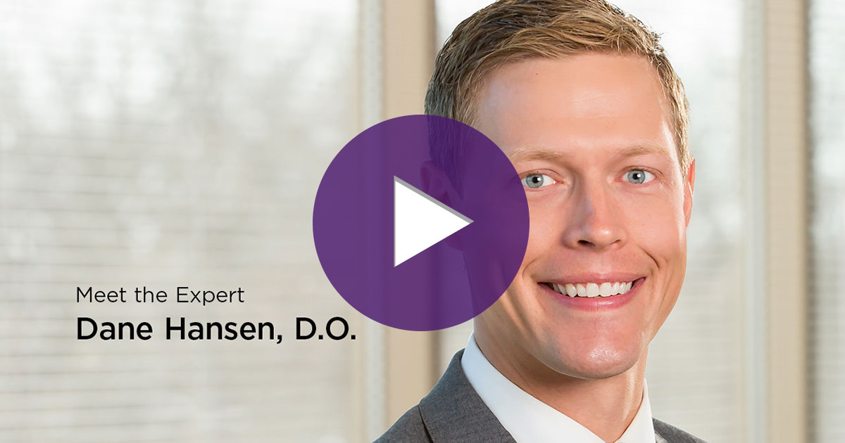 Introducing Dane Hansen, D.O. [Video] | Summit Orthopedics