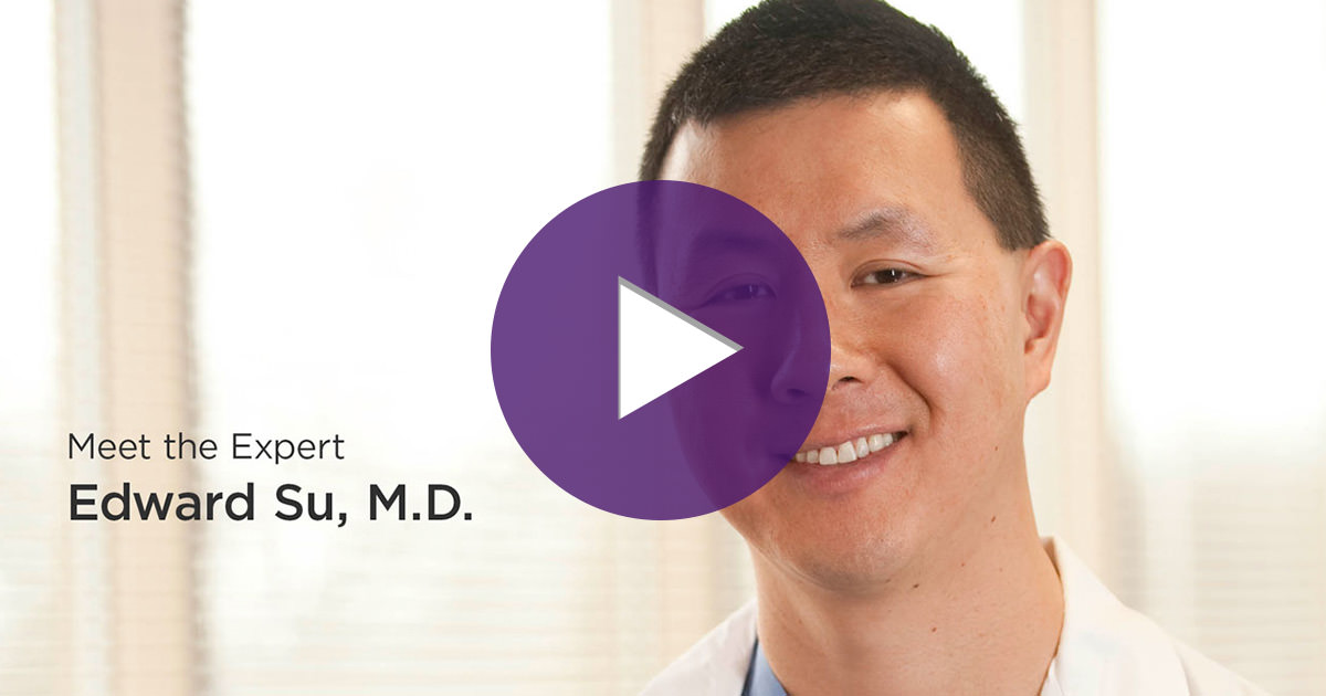 Introducing Edward Su, M.D. - Summit Orthopedics