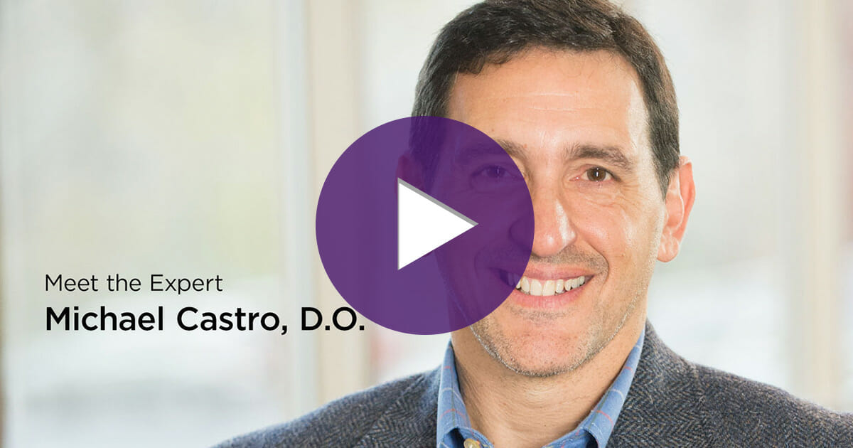 Introducing Michael Castro, D.O. [Video] | Summit Orthopedics