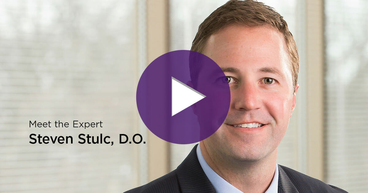 Introducing Steven Stulc, D.O. [Video] | Summit Orthopedics